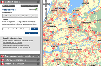 Plan de ideale fietsroute met de nieuwe fietsrouteplanner | Fietsen123