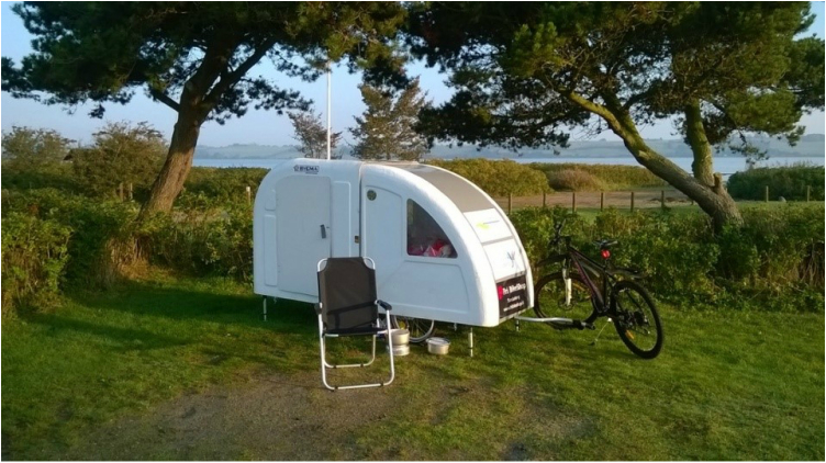 Eindelijk een echte en vooral functionele fietscaravan | Fietsen123