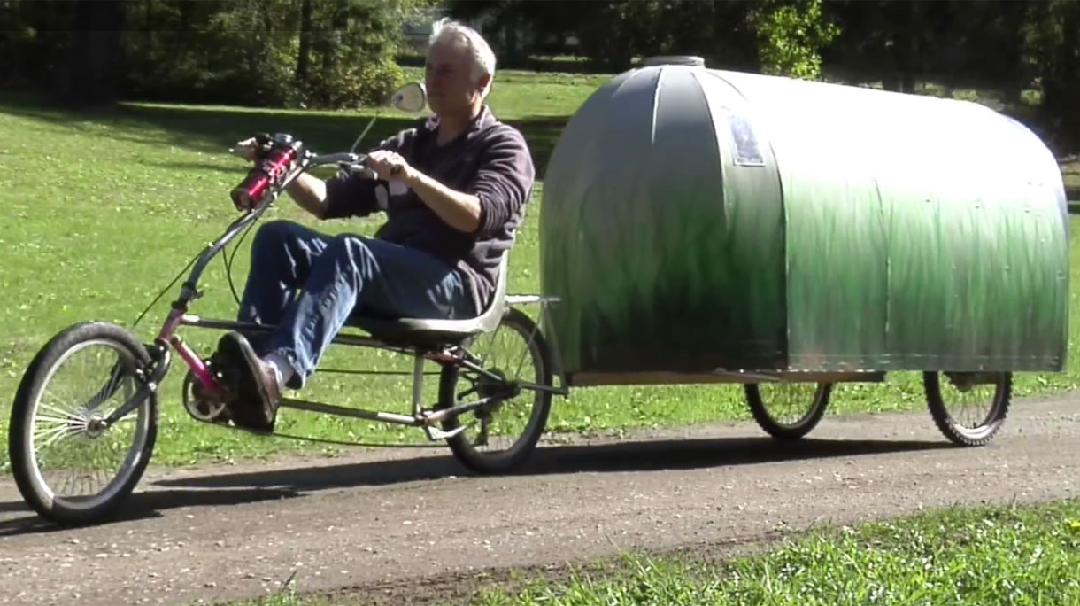 Op vakantie met uw eigen fietscamper | Fietsen123