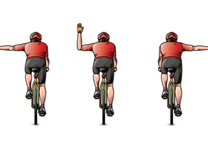 Poll: Steekt u altijd netjes uw arm uit wanneer u afslaat? | Fietsen123